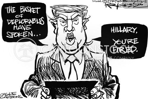 Trump Diatribe Cartoons and Comics - funny pictures from CartoonStock
