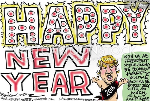 Happy Birthday Trump Cartoons and Comics - funny pictures from CartoonStock