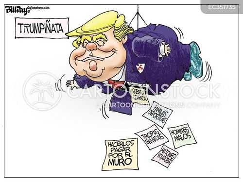 Donald Presidente Cartoons and Comics - funny pictures from CartoonStock