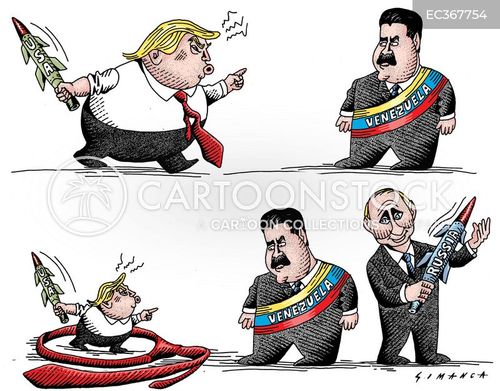 Trump And Maduro Cartoons and Comics - funny pictures from CartoonStock
