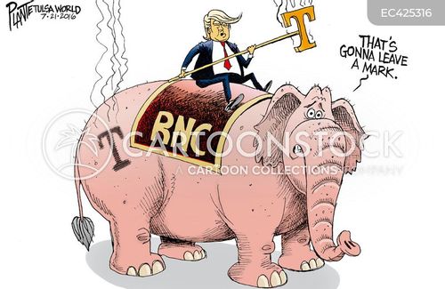 Rnc-convention Cartoons and Comics - funny pictures from CartoonStock