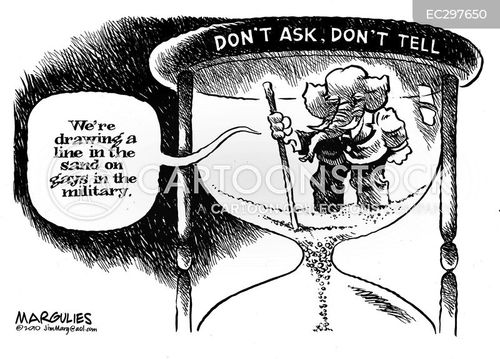 Don't Ask Don't Tell Repeal Cartoons and Comics - funny pictures from ...