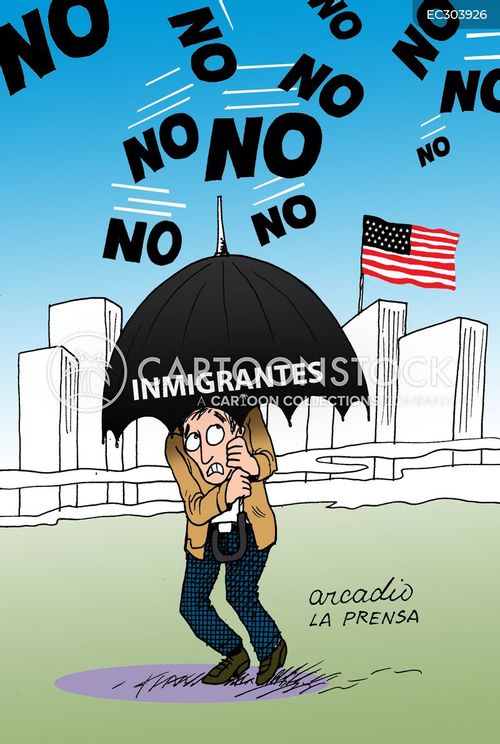 Immigrant Workforce Cartoons and Comics - funny pictures from CartoonStock