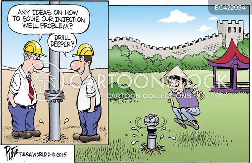 Drilling Equipment Cartoons and Comics - funny pictures from CartoonStock
