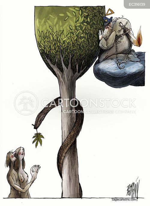 Adan Eva Cartoons and Comics - funny pictures from CartoonStock