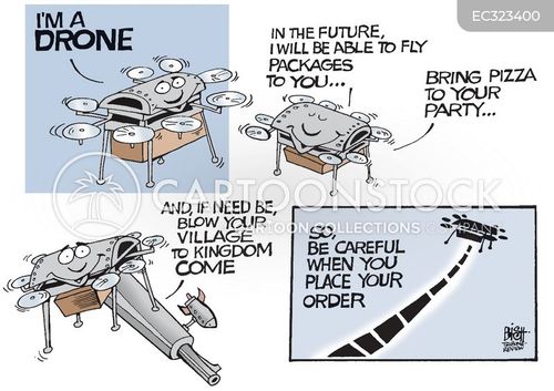 Drone Pilots Cartoons and Comics - funny pictures from CartoonStock