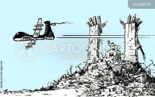Drone Attack Cartoons and Comics - funny pictures from CartoonStock