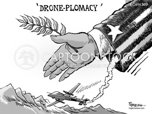 Drone Dialogue Cartoons and Comics - funny pictures from CartoonStock