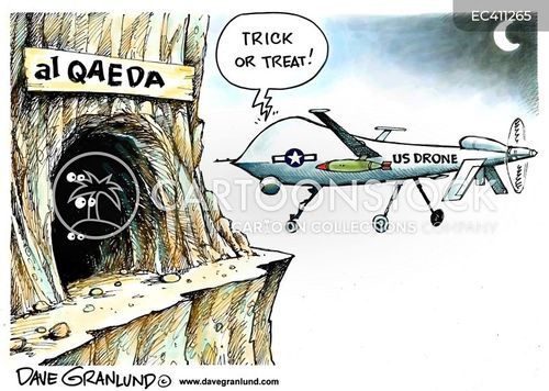 Us Drone Missiles Cartoons and Comics - funny pictures from CartoonStock