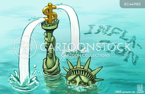 Drowning Economy Cartoons and Comics - funny pictures from CartoonStock