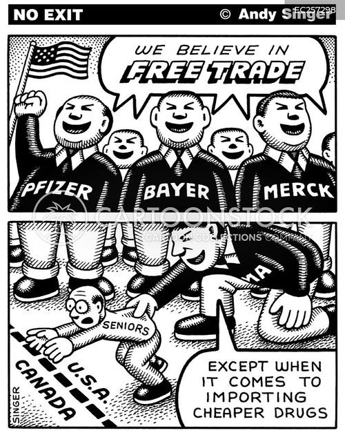 Trade Regulation Cartoons and Comics - funny pictures from CartoonStock