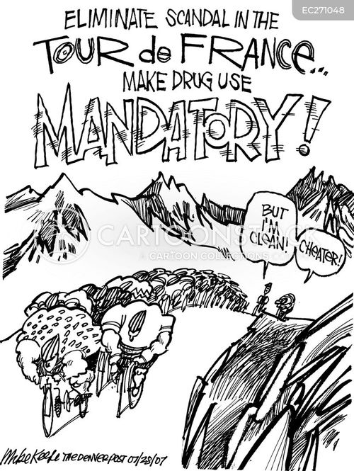 Anti-doping Cartoons and Comics - funny pictures from CartoonStock