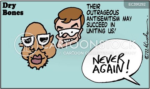 Never Again Movement Cartoons and Comics - funny pictures from CartoonStock