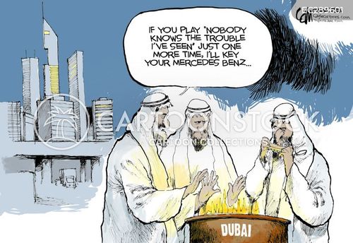 Dubai Default Cartoons and Comics - funny pictures from CartoonStock