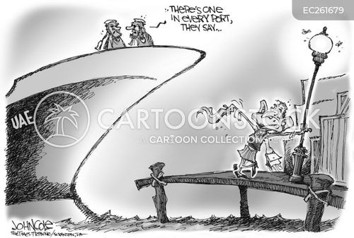 Port Administration Cartoons and Comics - funny pictures from CartoonStock