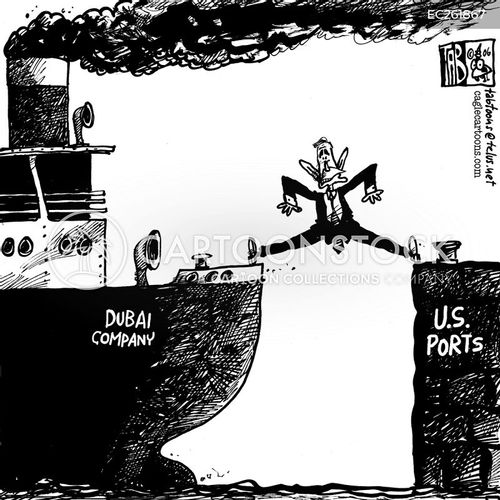 Port Administration Cartoons and Comics - funny pictures from CartoonStock