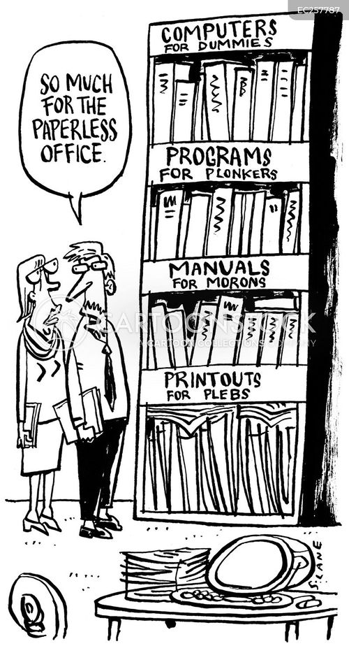 Digitization Cartoons and Comics - funny pictures from CartoonStock