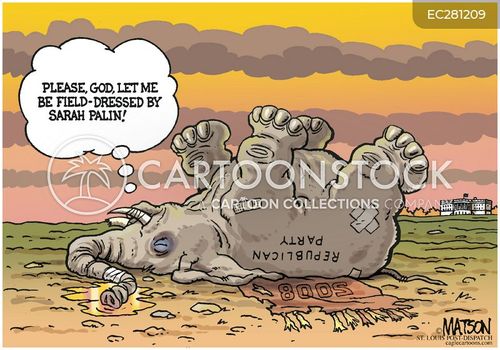 Dead Elephant Cartoon