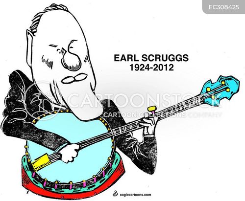 Earl Scruggs Cartoons and Comics - funny pictures from CartoonStock