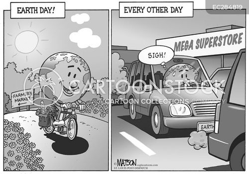 Earth Day Cartoons and Comics - funny pictures from CartoonStock