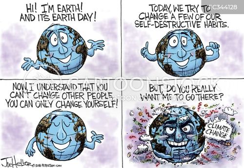 Earth Personified Cartoons and Comics - funny pictures from CartoonStock