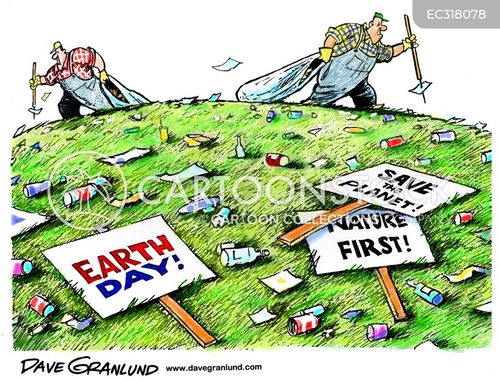 Earth Day Cartoons and Comics - funny pictures from CartoonStock