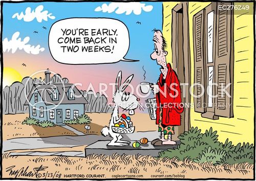 Easter Monday Cartoons and Comics - funny pictures from CartoonStock