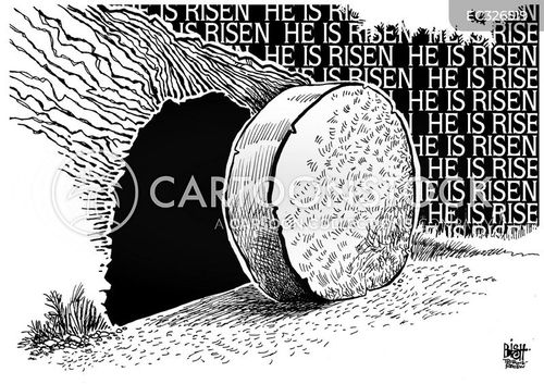 Resurrection Sunday Cartoons and Comics - funny pictures from CartoonStock