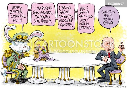 Easter Bunny General Cartoons and Comics - funny pictures from CartoonStock