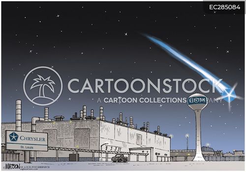 Auto Plant Shutdown Cartoons and Comics - funny pictures from CartoonStock