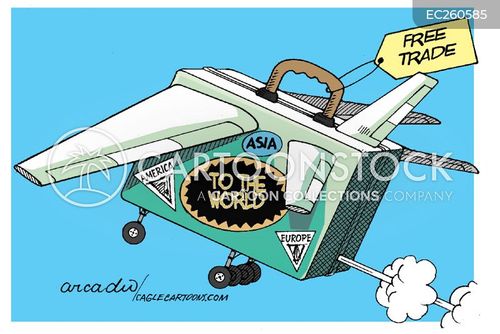 Trade Networks Cartoons and Comics - funny pictures from CartoonStock