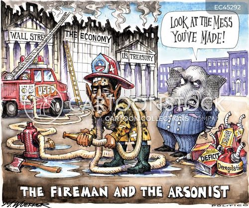 Arsonist Cartoons and Comics - funny pictures from CartoonStock