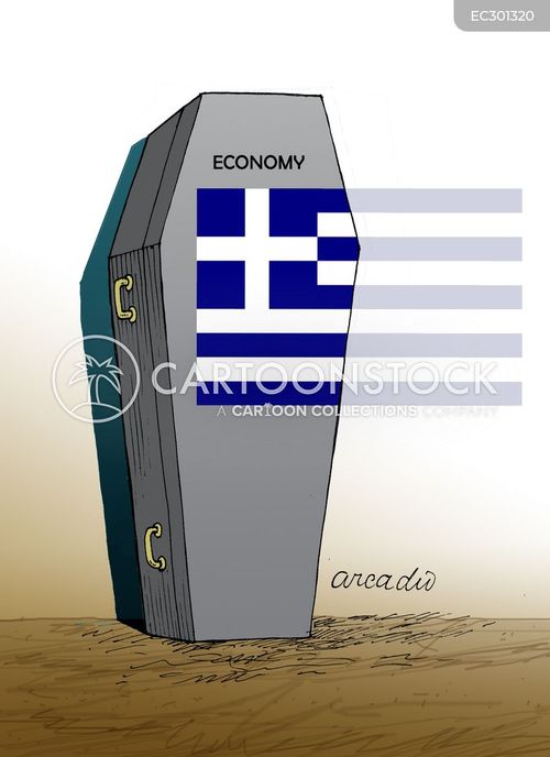 Greek Instability Cartoons and Comics - funny pictures from CartoonStock