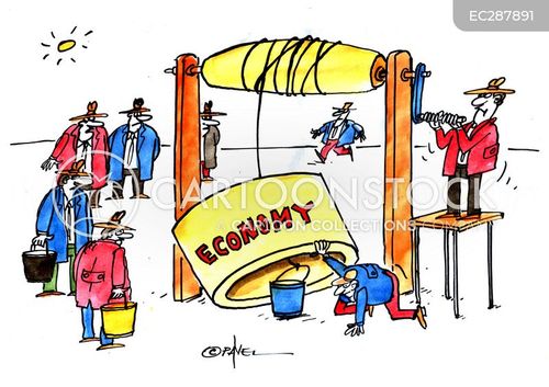 Economy Cartoons and Comics - funny pictures from CartoonStock