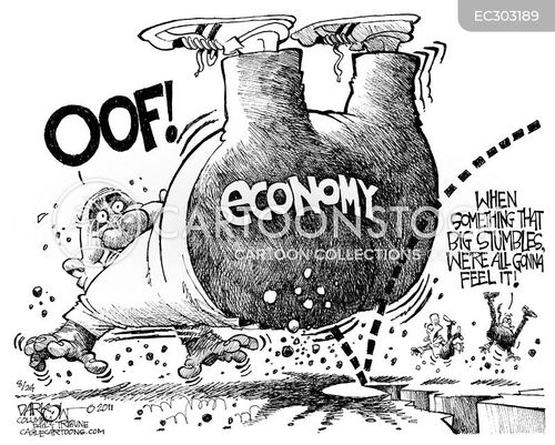 Economic Turmoil Cartoons and Comics - funny pictures from CartoonStock