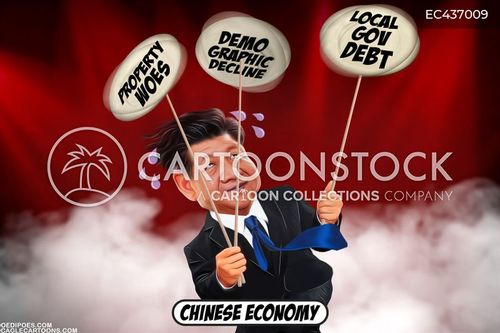 Chinese Economy Cartoons and Comics - funny pictures from CartoonStock
