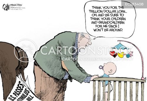 Financial Cushion Cartoons and Comics - funny pictures from CartoonStock