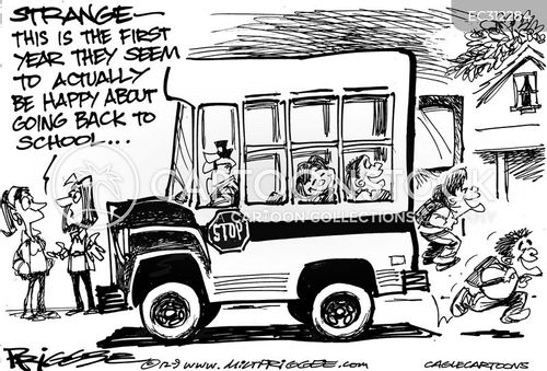 Going Back To School Cartoons and Comics - funny pictures from CartoonStock