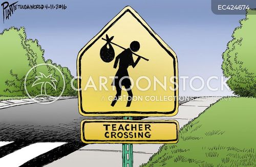 Crossing The T's Cartoons and Comics - funny pictures from CartoonStock