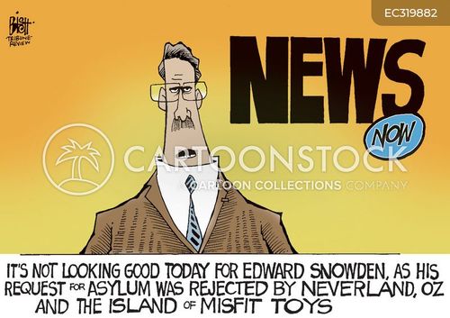 Edward Snowden Cartoons and Comics - funny pictures from CartoonStock