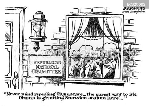 Asylum Process Cartoons and Comics - funny pictures from CartoonStock