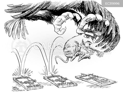 Edward Snowden Cartoons and Comics - funny pictures from CartoonStock