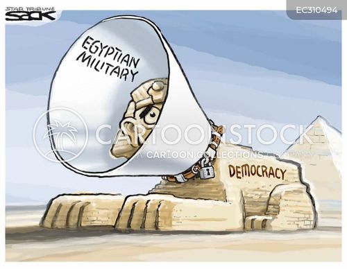 Egypt Army Intervention Cartoons and Comics - funny pictures from ...
