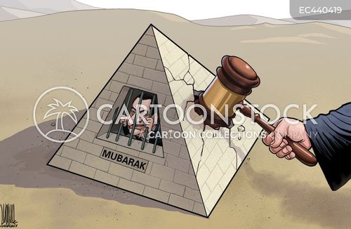 Egyptian Judiciary Cartoons and Comics - funny pictures from CartoonStock