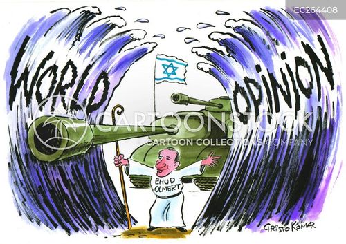 Olmert Cartoons and Comics - funny pictures from CartoonStock