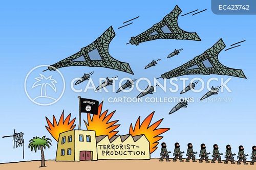 Bombed Buildings Cartoons and Comics - funny pictures from CartoonStock