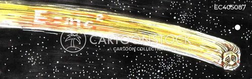 Einstein Caricature Cartoons and Comics - funny pictures from CartoonStock