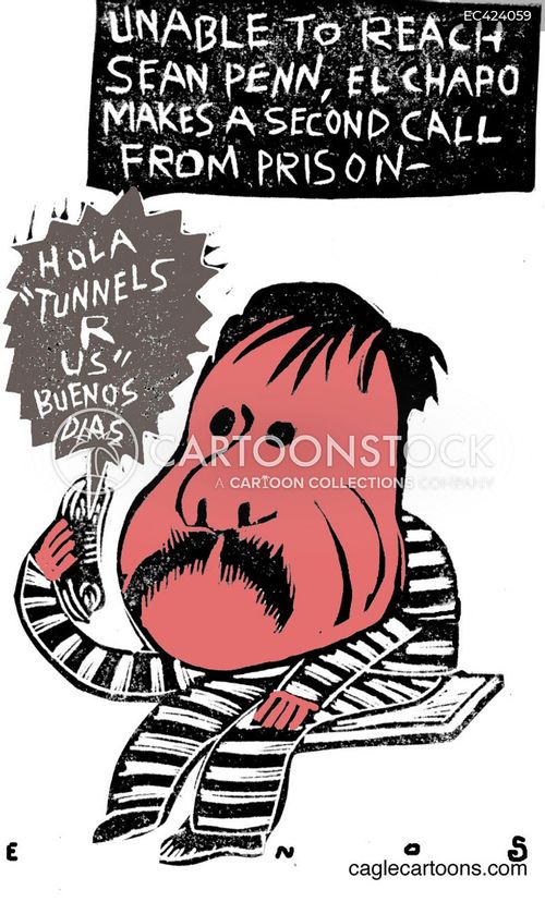 El Chapo Cartoons and Comics - funny pictures from CartoonStock