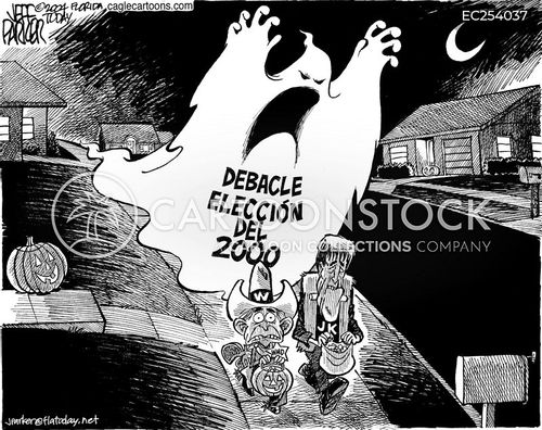 Elecciones Bush Cartoons and Comics - funny pictures from CartoonStock