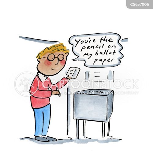 Ballot Paper Cartoons and Comics - funny pictures from CartoonStock